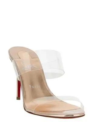 CHRISTIAN LOUBOUTIN Just Nothing" Mules With Stiletto Heel - Pink
