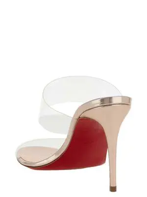 CHRISTIAN LOUBOUTIN Just Nothing" Mules With Stiletto Heel - Pink