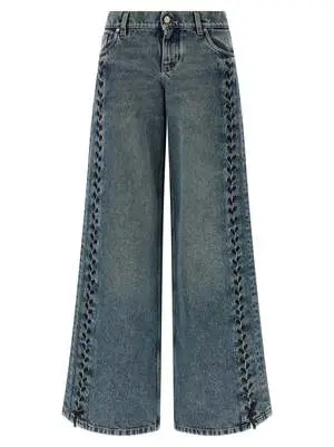 Stella McCartney Lace-up Jeans