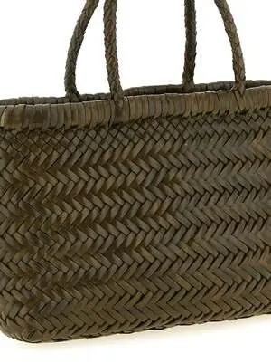 Dragon Diffusion Flat Gora' Mini Handbag - Green