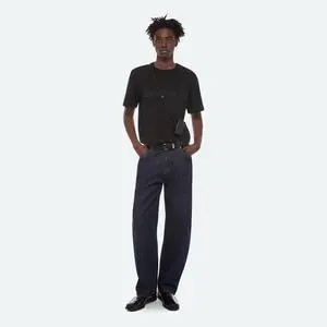 Helmut Lang Reverse Logo Tee Black