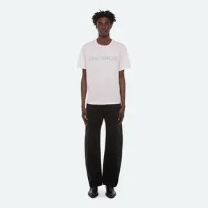 Helmut Lang Reverse Logo Tee - White
