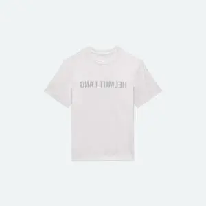 Helmut Lang Reverse Logo Tee - White
