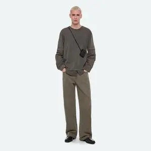 Helmut Lang Shirt Layer Tee - Dark Moss