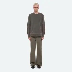 Helmut Lang Shirt Layer Tee - Dark Moss