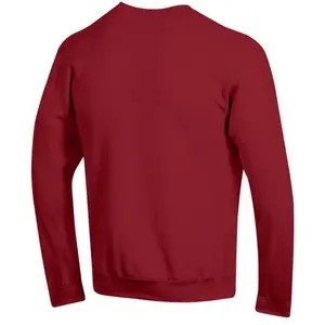 Champion Indiana Hoosiers Basic Arch Fleece Pullover Sweatshirt