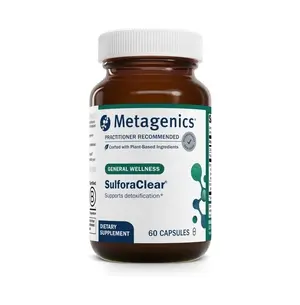 METAGENICS Sulforaclear Advanced Detox And Antioxidant Support With Broccoli Sprout Extract