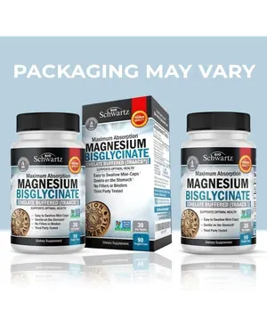 BIOSCHWARTZ Magnesium Bisglycinate Capsules For Optimal Health