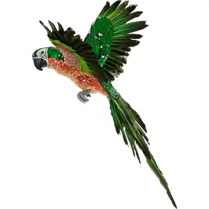 MARK ROBERTS Flying Parrot Decor - Green