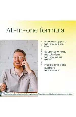 MEGAFOOD One Daily Multivitamin For 40+ With Methylated B12, Methylfolate. Vegetarian