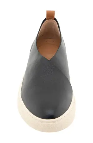 Gentle Souls Cainey Slip-on Sneaker - Black Leather