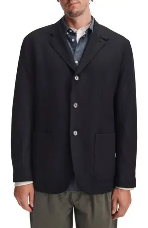 Rag & Bone Becker Wool Blend Knit Sport Coat