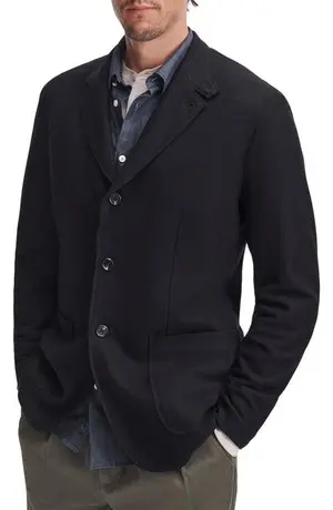 Rag & Bone Becker Wool Blend Knit Sport Coat