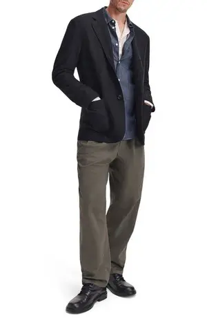 Rag & Bone Becker Wool Blend Knit Sport Coat