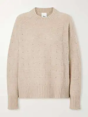 ALLUDE Cashmere And Silk-blend Sweater