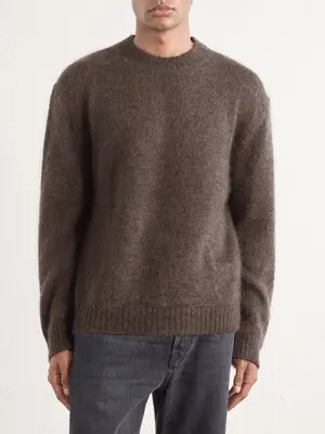 PIACENZA CASHMERE 1733 Mohair And Silk-blend Sweater