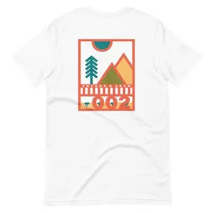ANCHOR & CREW Two Field Notes Organic Cotton T-shirt - White
