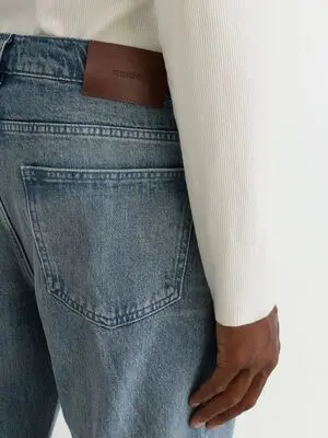 REISS Keith Comfort-stretch Relaxed Straight-leg Jeans