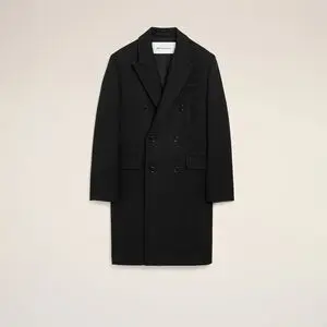 AMI Paris Double Breasted Wool Coat