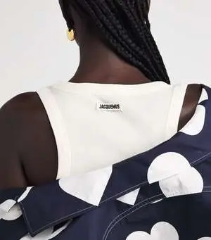 Jacquemus Cotton Ribbed Tank Top