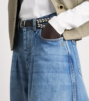 Jacquemus Pleated Barrel Jeans
