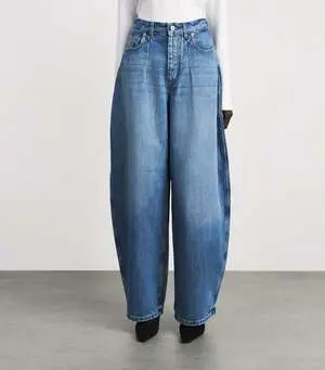 Jacquemus Pleated Barrel Jeans