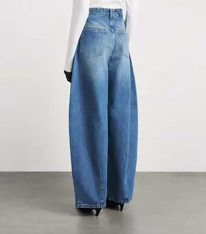 Jacquemus Pleated Barrel Jeans