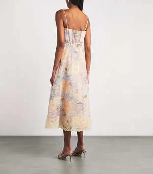 Zimmermann Valiant Tucked Midi Dress