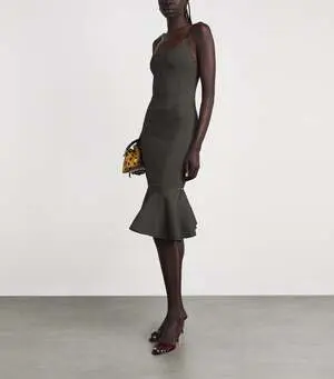 Jacquemus Knitted Pina Midi Dress