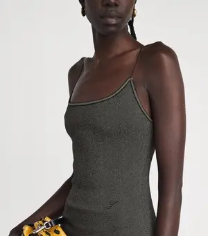 Jacquemus Knitted Pina Midi Dress
