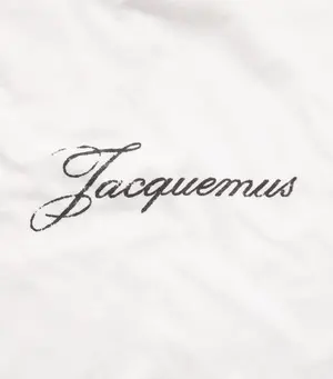 Jacquemus Cotton-hemp Logo T-shirt