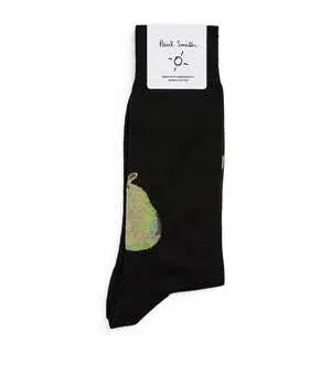 Paul Smith Pear Socks - Black