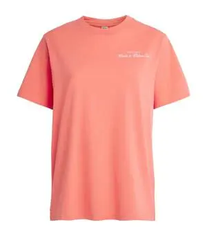 SPORTY & RICH Cotton Graphic T-shirt - White