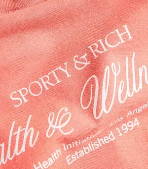 SPORTY & RICH Cotton Graphic T-shirt