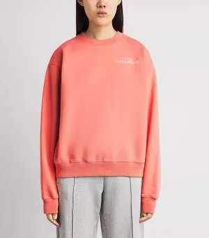 SPORTY & RICH Cotton Embroidered Sweatshirt