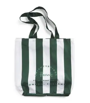 Harrods Geo Clash Pocket Shopper Bag