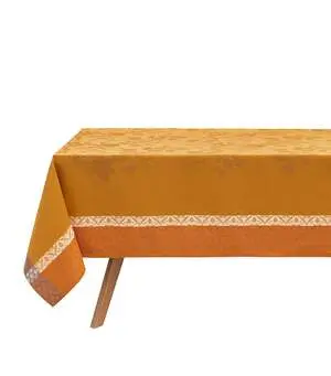 LE JACQUARD FRANÇAIS Cotton Manor Lane Tablecloth - Orange