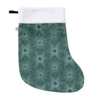 LE JACQUARD FRANÇAIS Cotton Sous Les Étoiles Stocking - Green