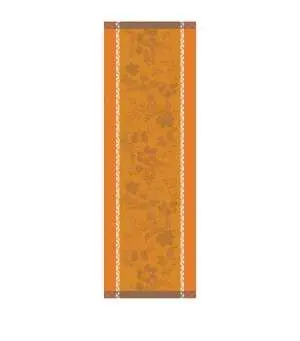 LE JACQUARD FRANÇAIS Cotton Manor Lane Table Runner - Orange