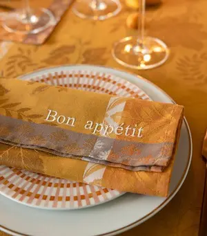 LE JACQUARD FRANÇAIS Cotton Manor Lane Napkin