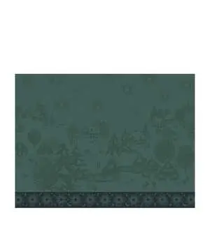 LE JACQUARD FRANÇAIS Cotton Sous Les Étoiles Placemat - Green