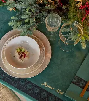 LE JACQUARD FRANÇAIS Cotton Sous Les Étoiles Placemat