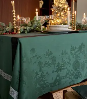 LE JACQUARD FRANÇAIS Cotton Sous Les Étoiles Tablecloth