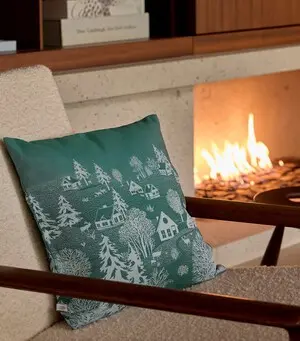 LE JACQUARD FRANÇAIS Cotton Sous Les Étoiles Cushion