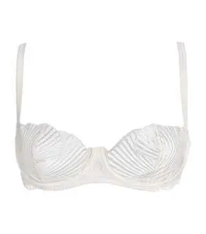 COCO DE MER Athena Balcony Bra - Ivory