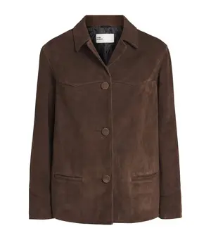 Tory Burch Suede Lightweight Jacket