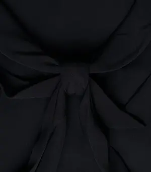 Acne Studios Silk Bow-detail Midi Dress