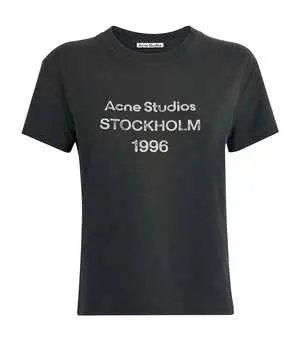 Acne Studios Sprayed Logo T-shirt