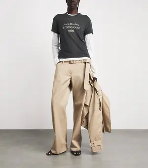 Acne Studios Sprayed Logo T-shirt