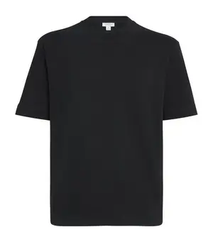 Sunspel Supima Cotton Heavyweight T-shirt - Black